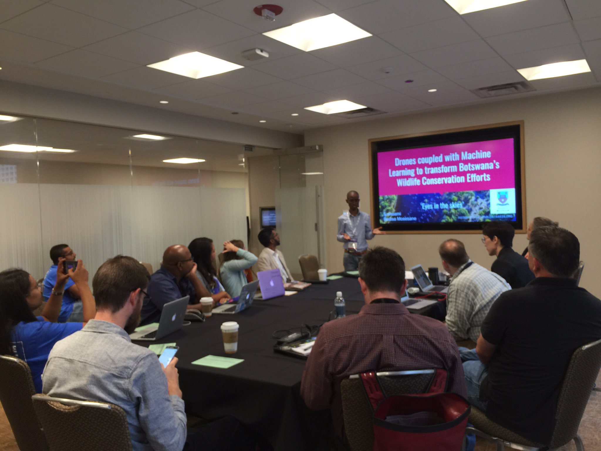 Badisa Mosesane’s NCSA Internship and PEARC19 Activities – STEM-Trek