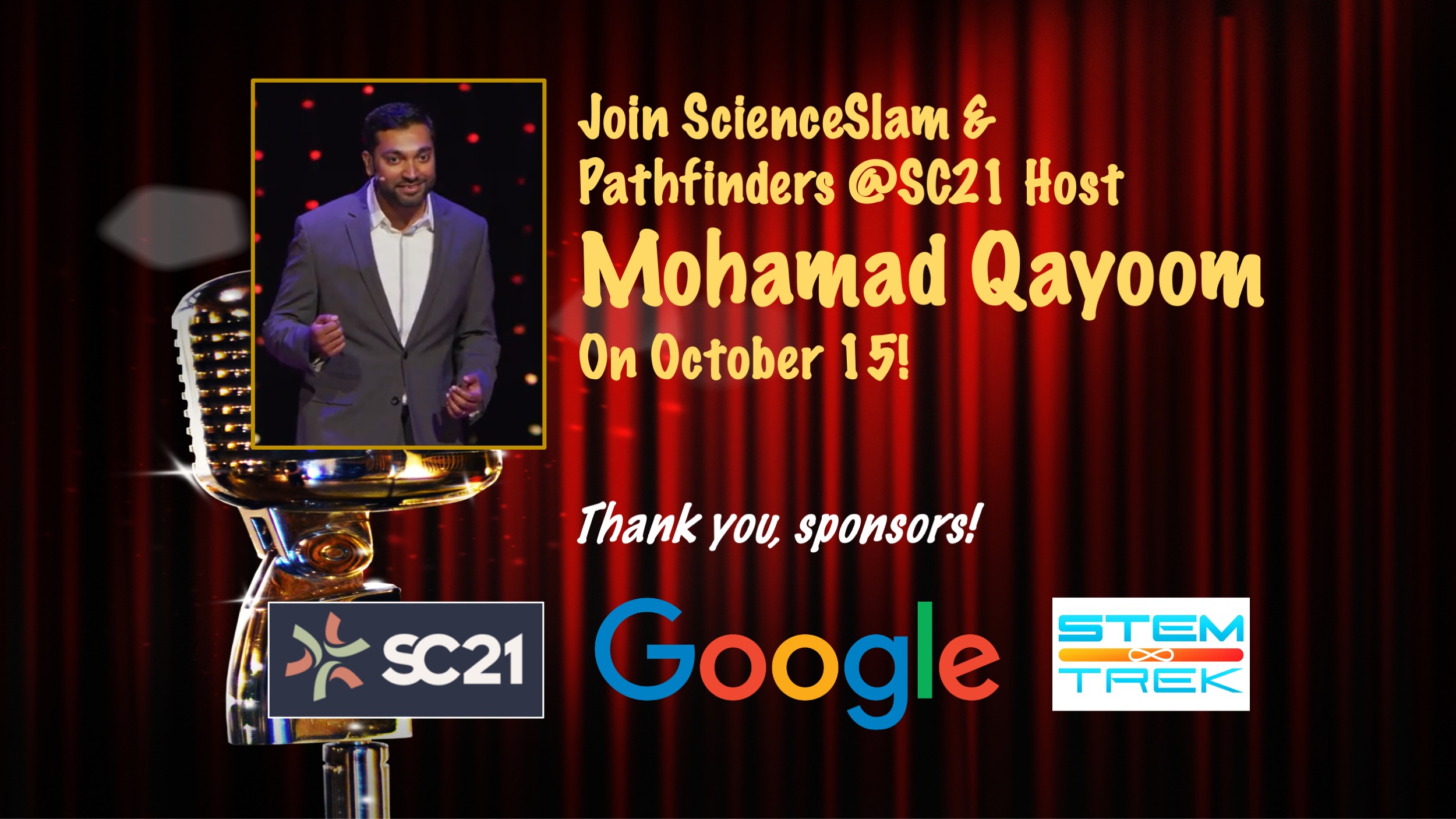 #ScienceSlam@SC21… – STEM-Trek